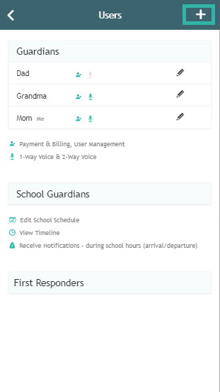 Managing Guardians on GPS Tracking App – AngelSense