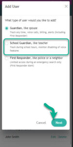 Managing School Guardians - AngelSense