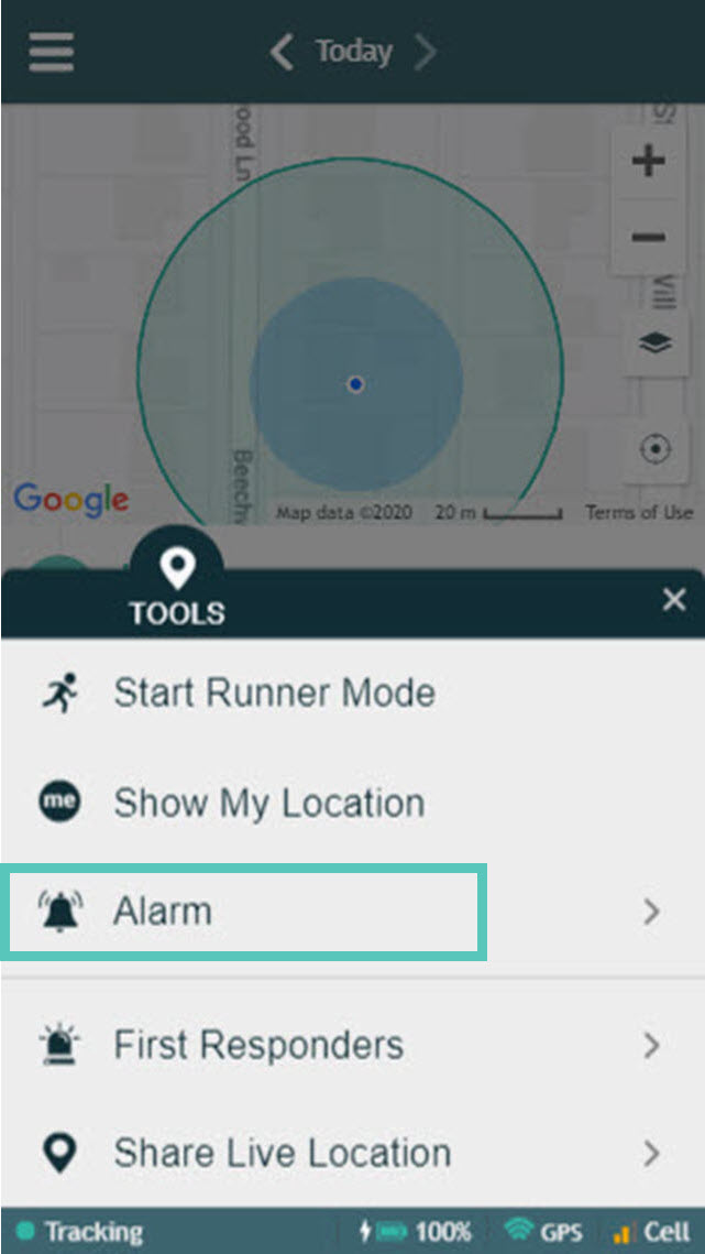 GPS Tracker Alarm Feature - AngelSense