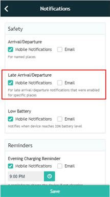 GPS Late Arrival and Departure Notifications – AngelSense