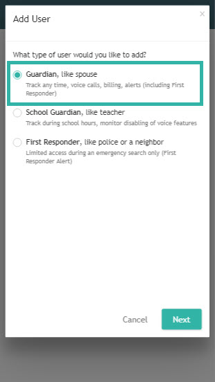 Managing Guardians on GPS Tracking App – AngelSense