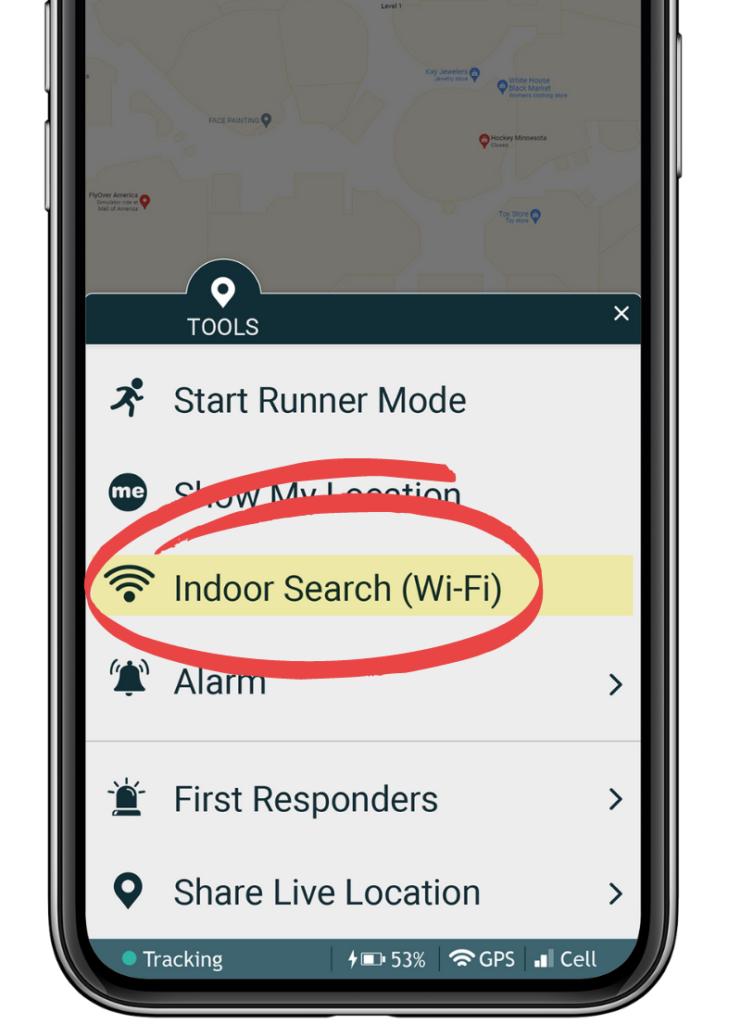 Indoor Search (Wi-Fi Locator) - AngelSense