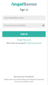 Forgot password - AngelSense